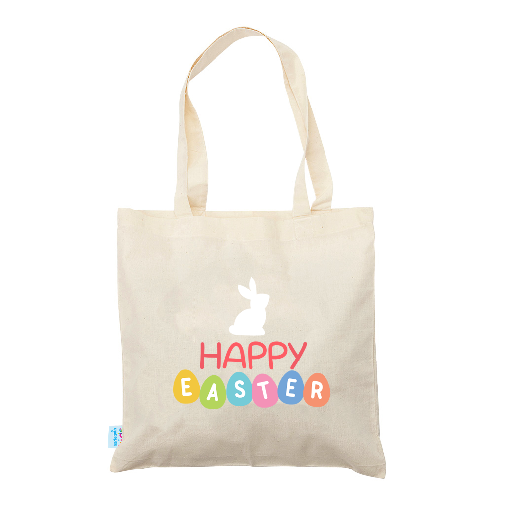 Egg Easter Calico Tote – Harlequin Kids